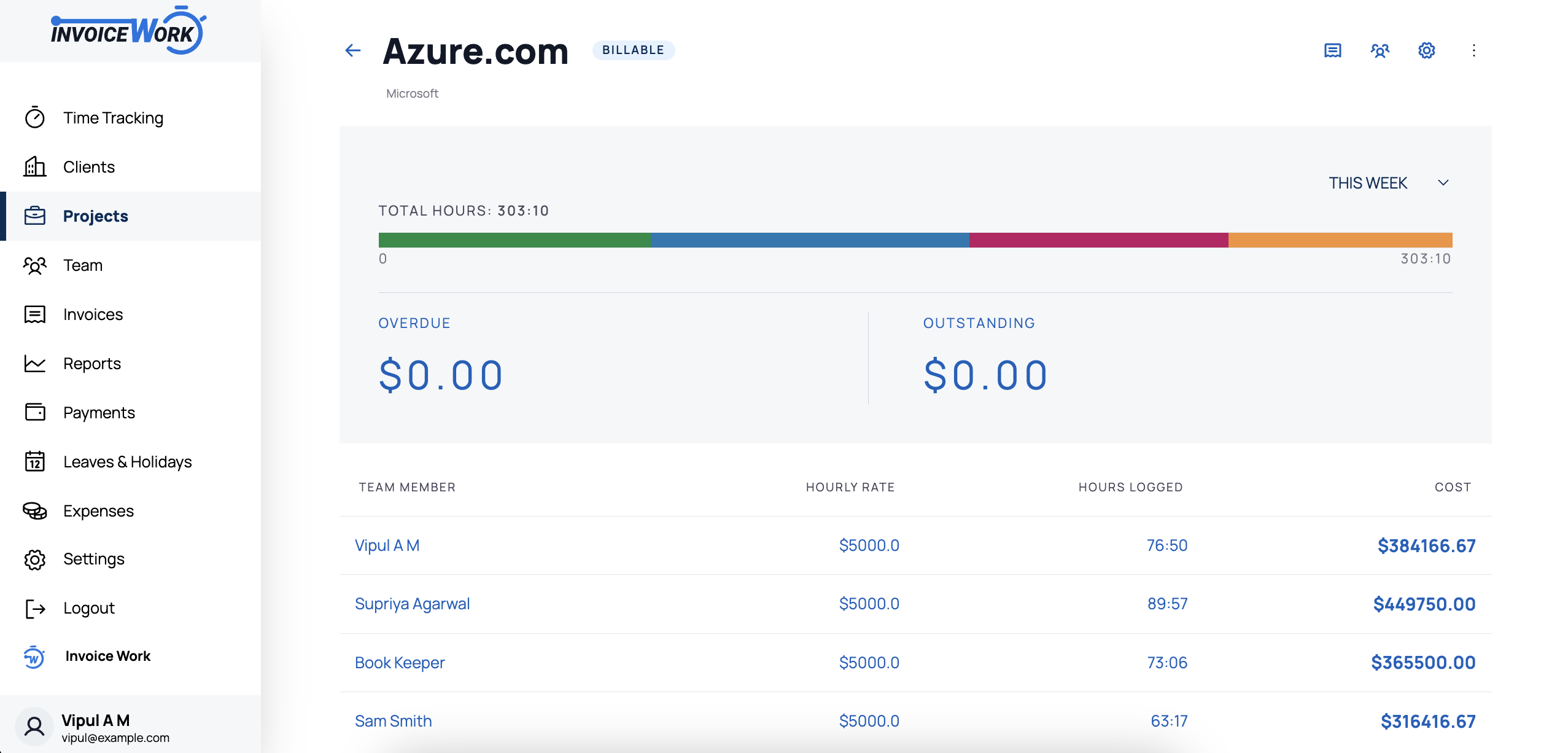 Invoice Work | Time tracking and invoicing